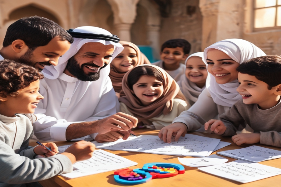 Interactive Learning Resources for Building Conversational Arabic Skills